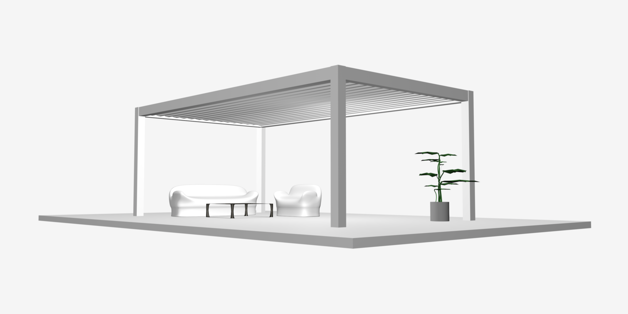 Pérgolas de aluminio – PERGOLA STUDIO – México